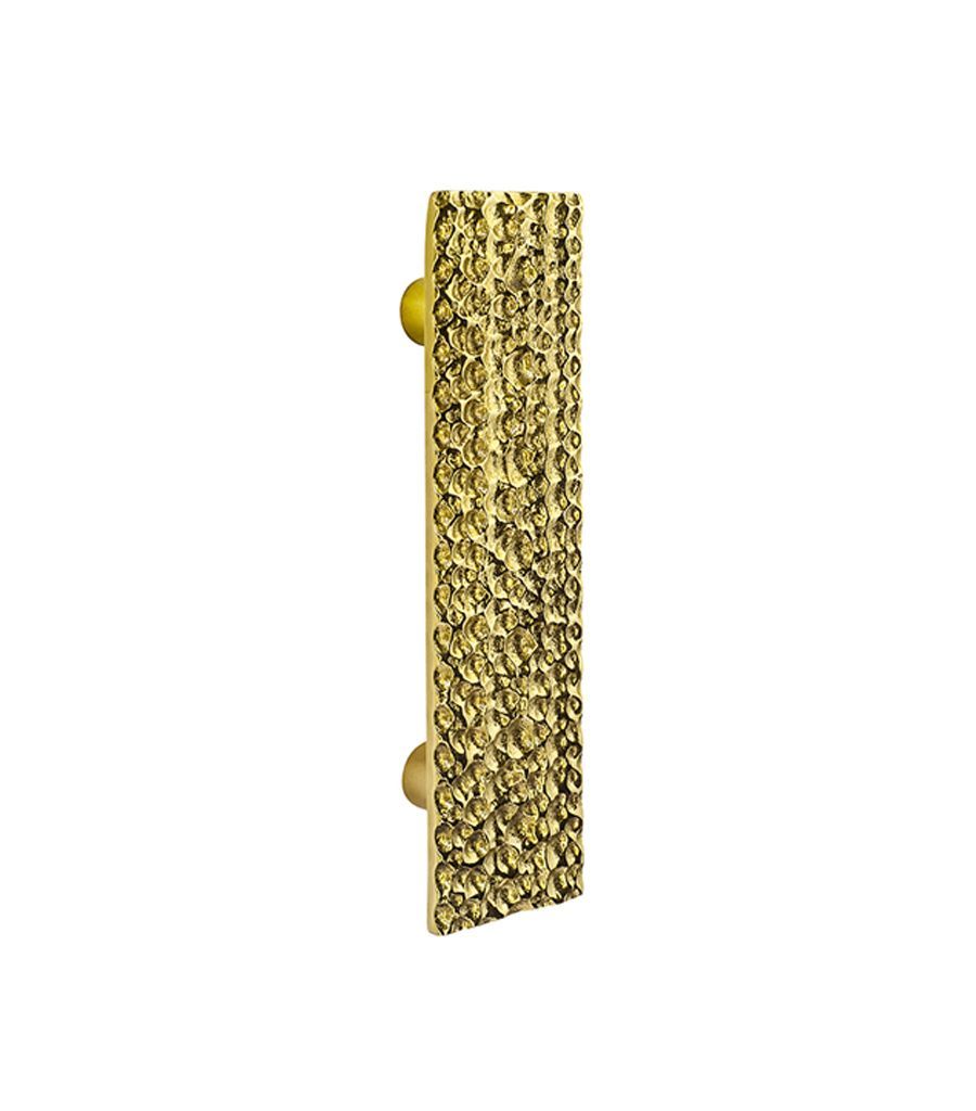 Rectangular pull handle with rough texture – Bolibar Artisan